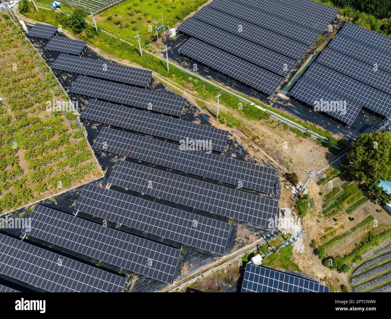 Top down view of solar panel Stock Photo - Alamy