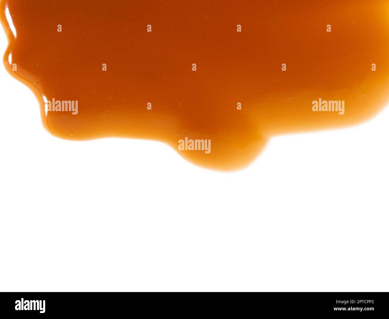 sauce caramel sweet isolated on white background Stock Photo - Alamy