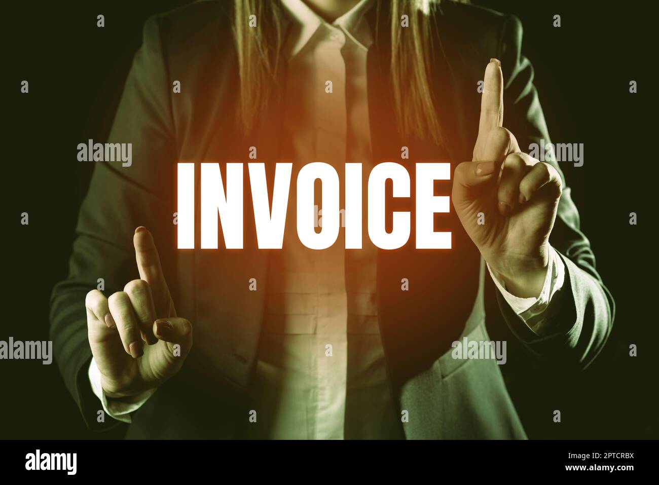 Text sign showing Invoice, Business overview commercial document that ...