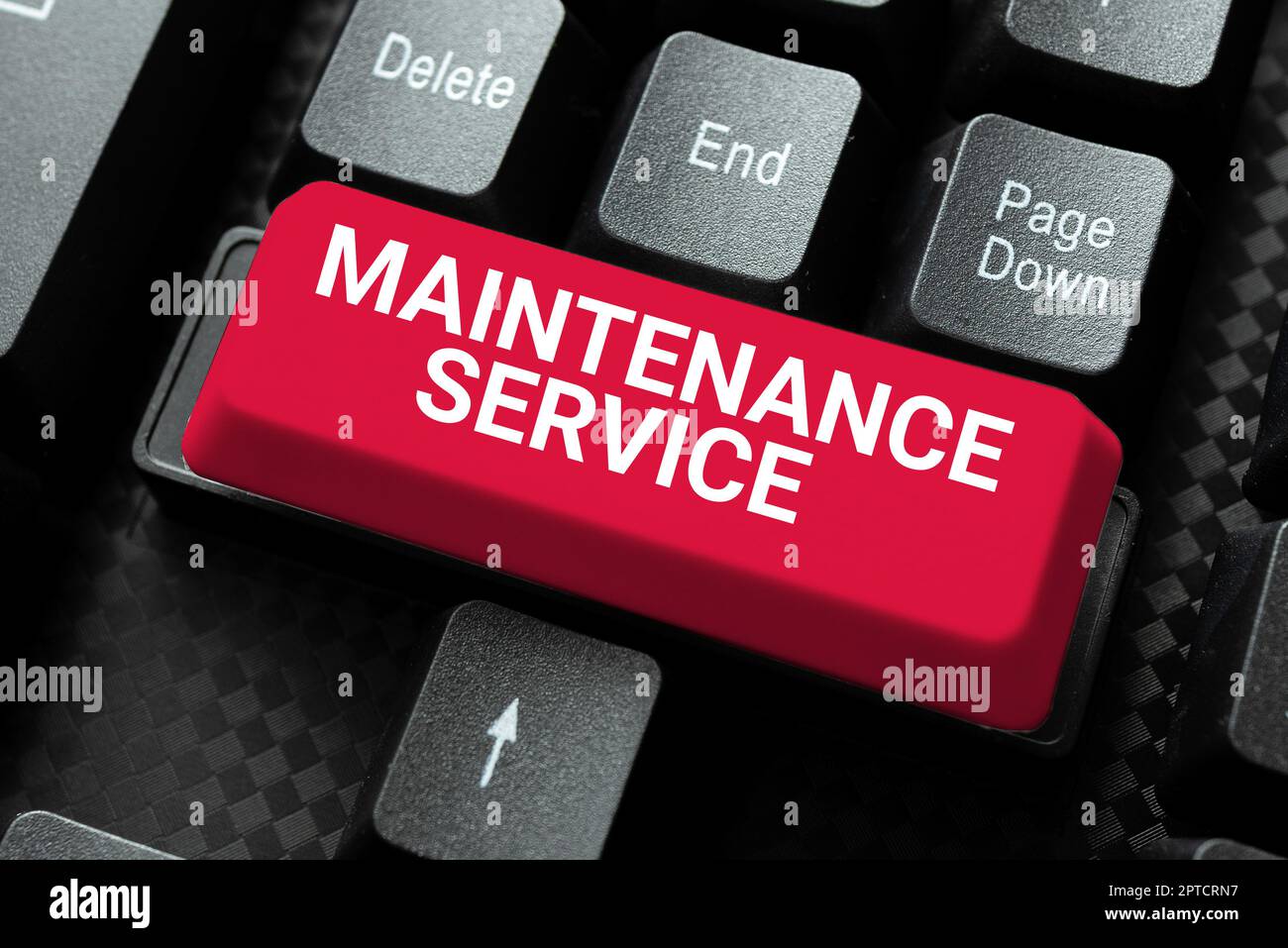 Sign displaying Maintenance Service, Business concept commercial ...