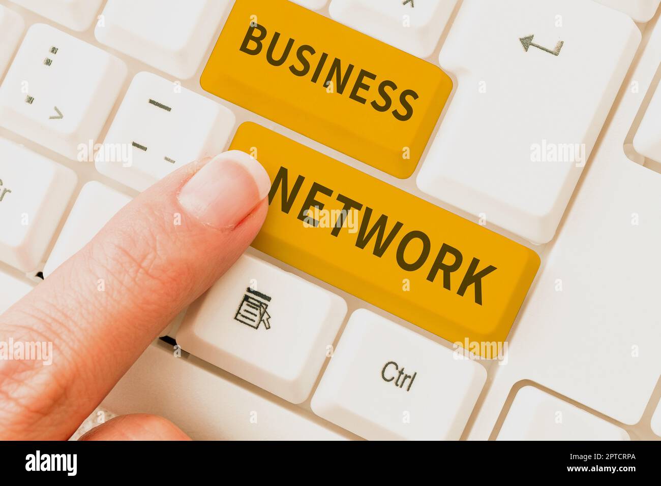 Writing displaying text Business Network, Business concept commercial ...