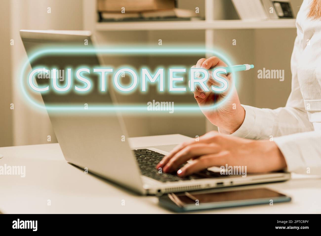 Inspiration showing sign Customers, Business approach individual or ...