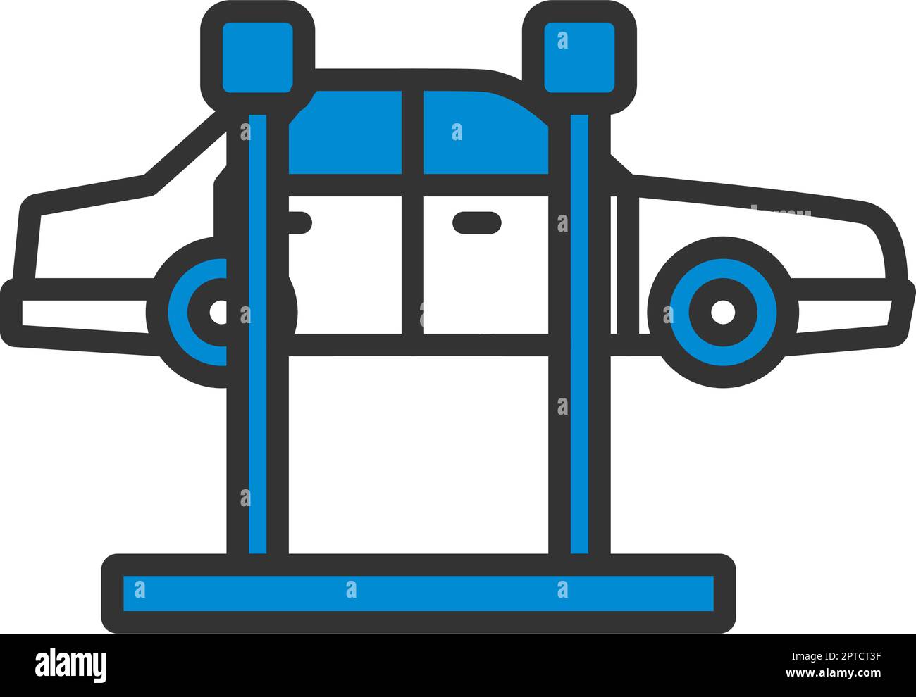 Car Lift Icon Stock Vector Image & Art - Alamy