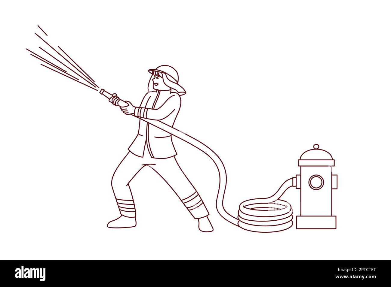 On site firefighting hi-res stock photography and images - Alamy