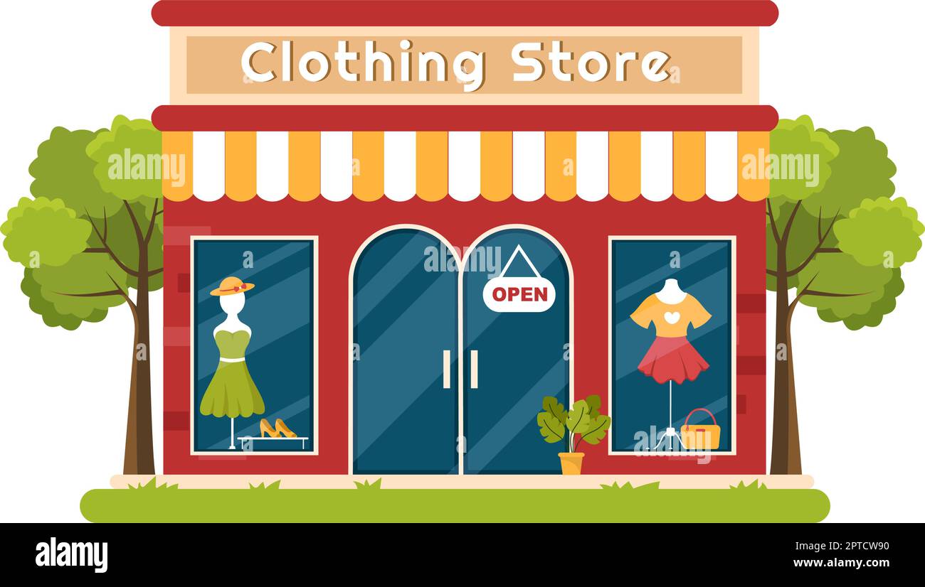 Cartoon Clothing Store