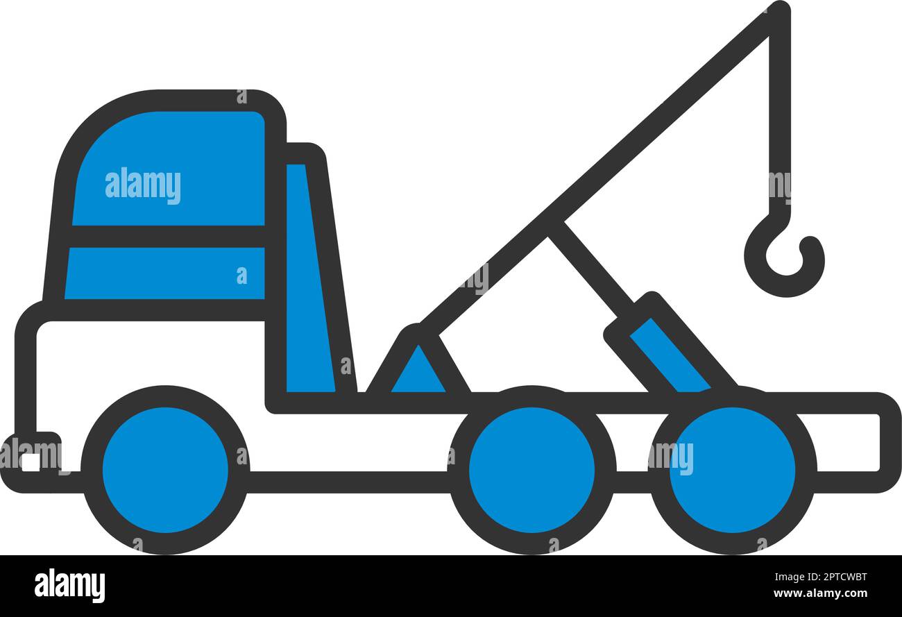 Car Towing Truck Icon Stock Vector Image & Art - Alamy