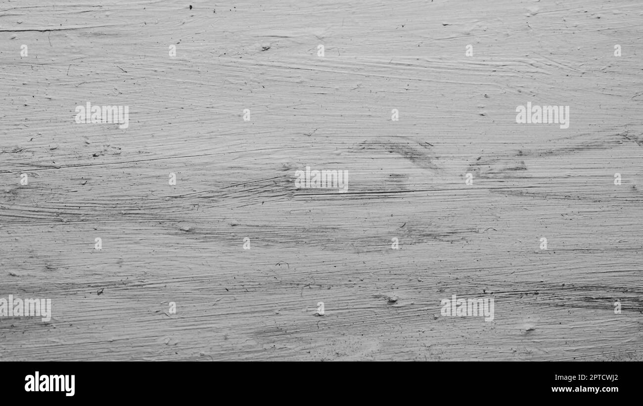 Scratched hardwood plank Black and White Stock Photos & Images - Alamy