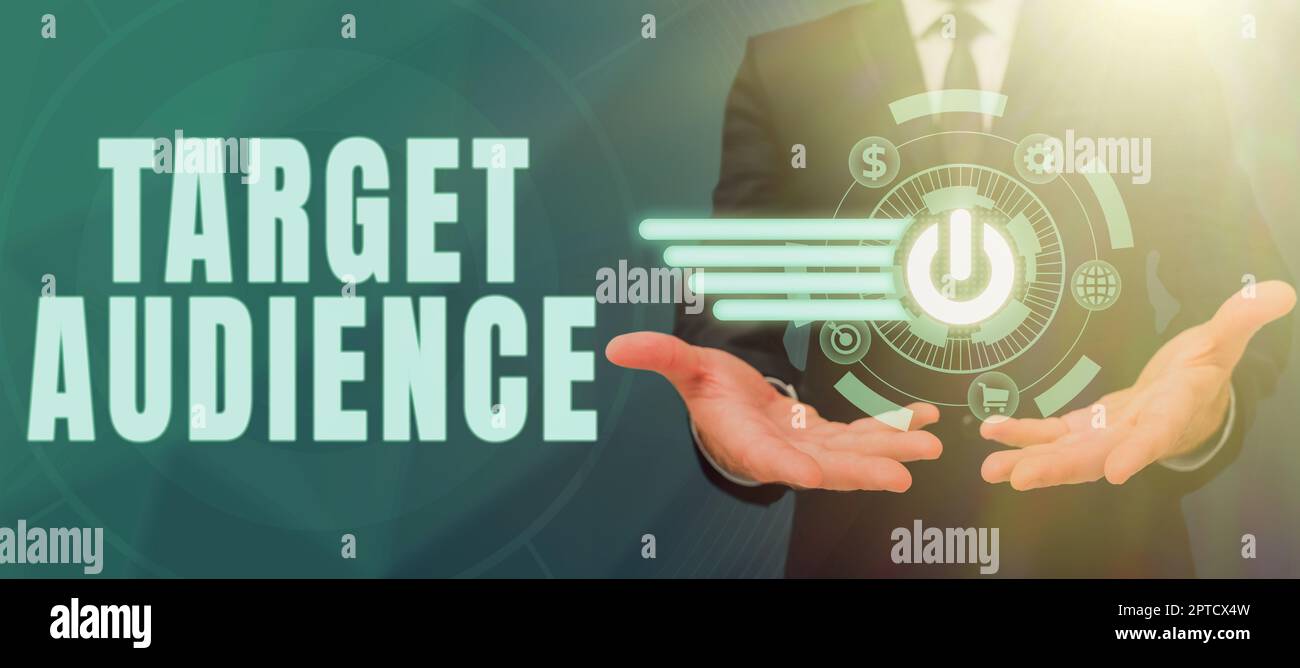 Inspiration showing sign Target Audience, Business approach intended ...