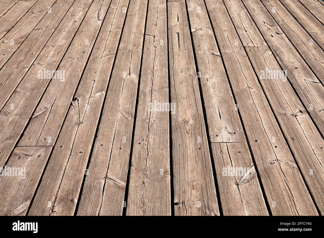 Wooden deck background lumber pattern Stock Photo - Alamy