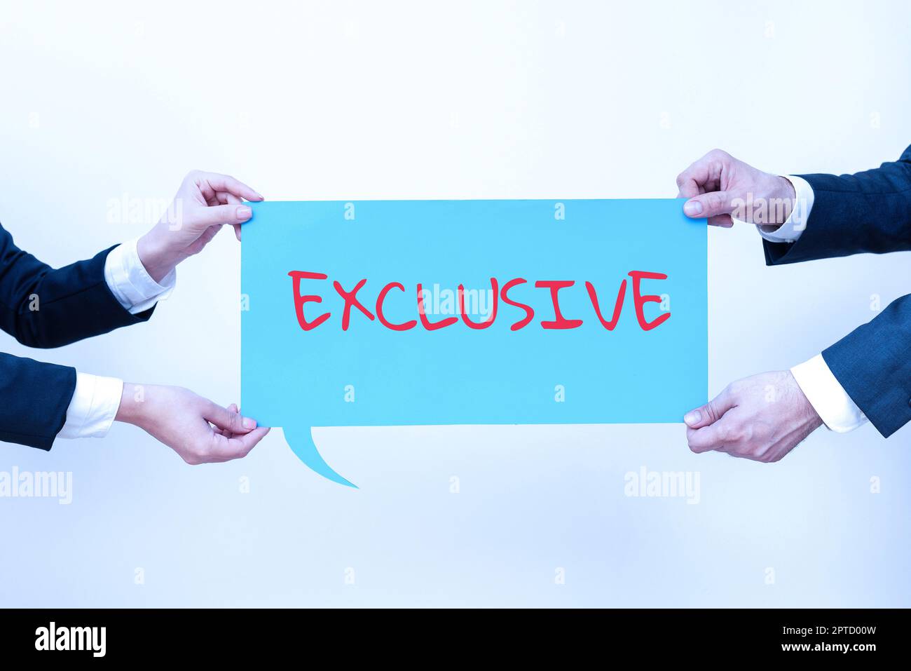 Inspiration showing sign Exclusive, Business concept belonging to the ...