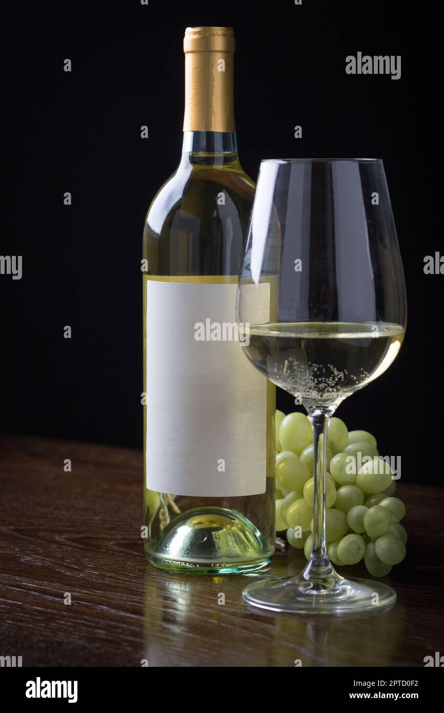 Wine Bottle Graphic