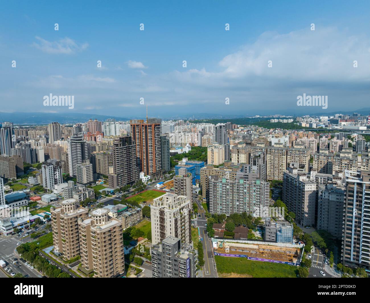 Lin Kou, Taiwan 12 July 2022: Top view of Lin Kou of Taiwan Stock Photo ...