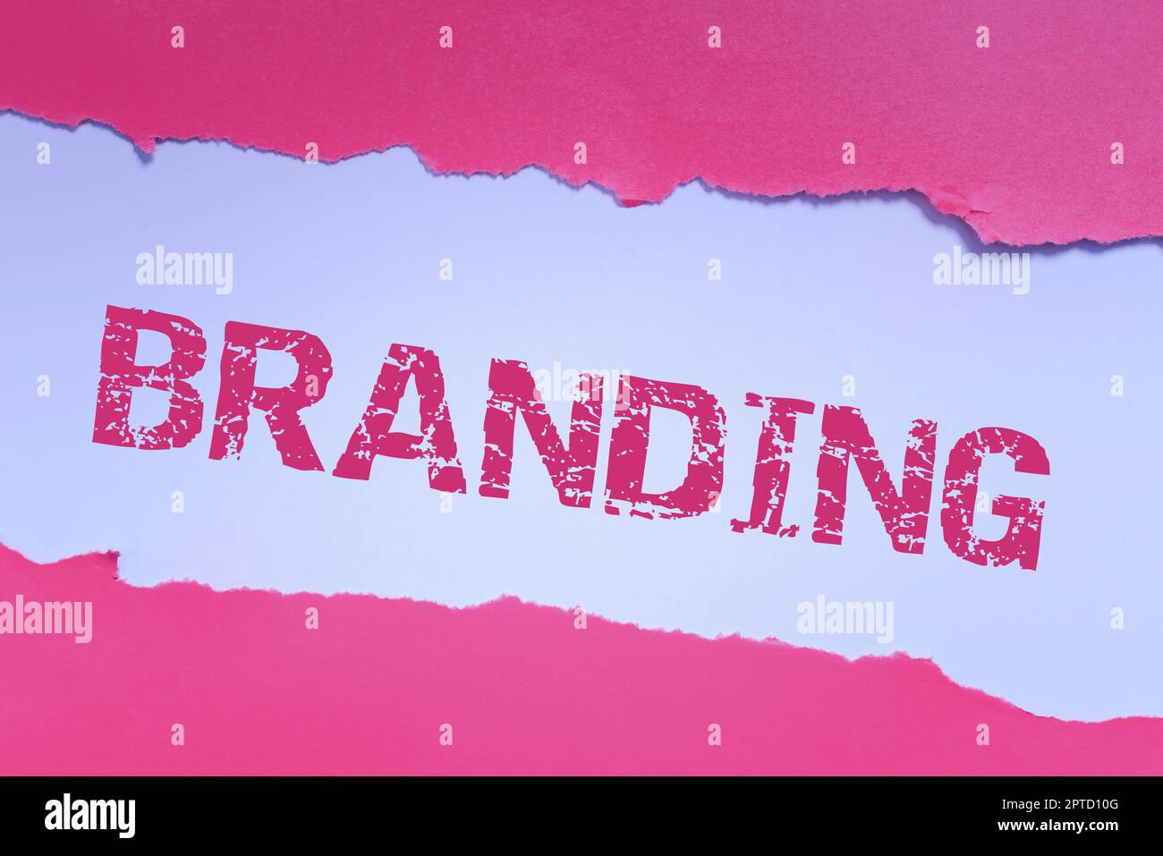 Text showing inspiration Branding, Word for promotion of product by ...