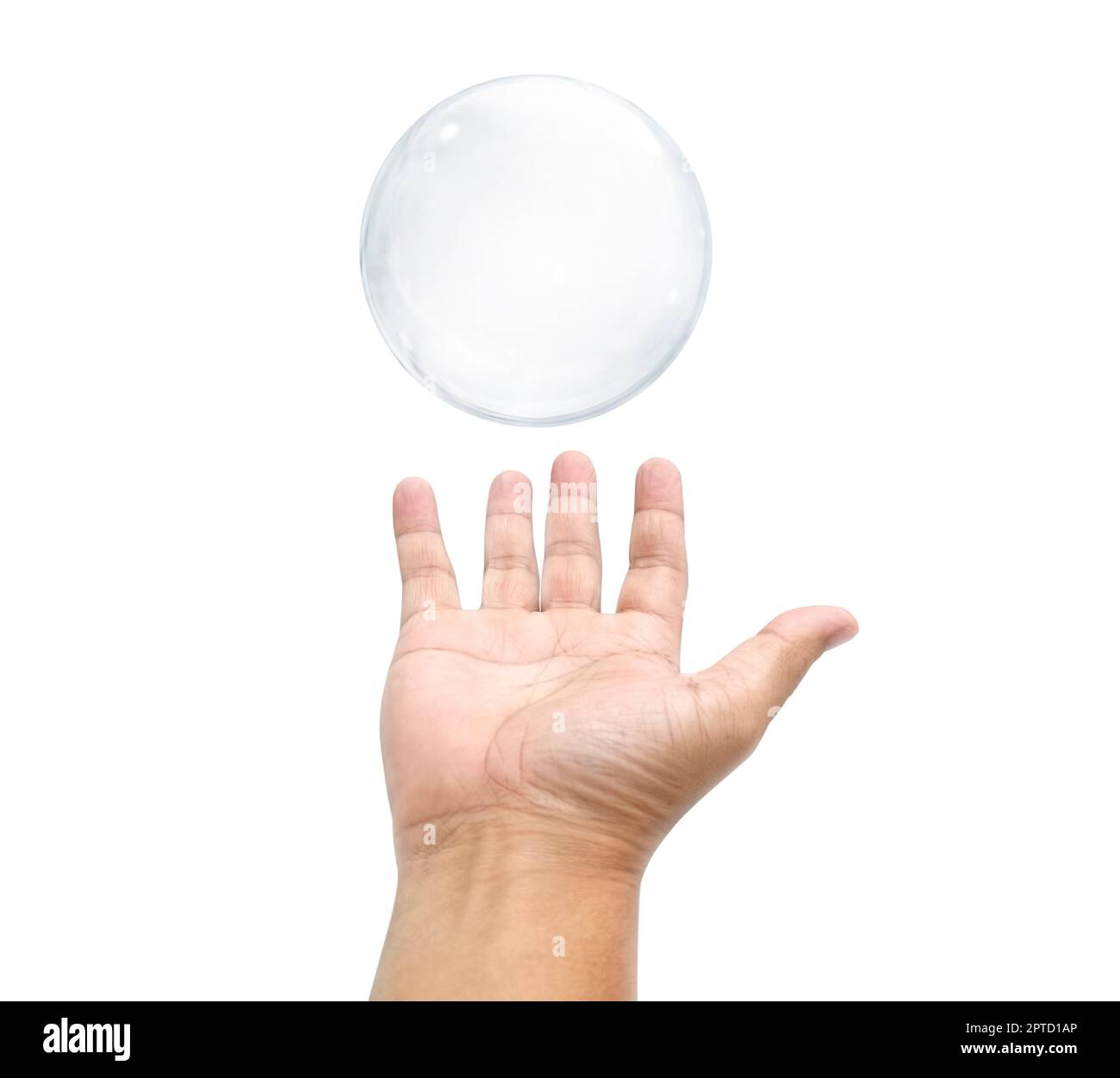 Some people try to catch the bubbles with their hands trying to catch ...