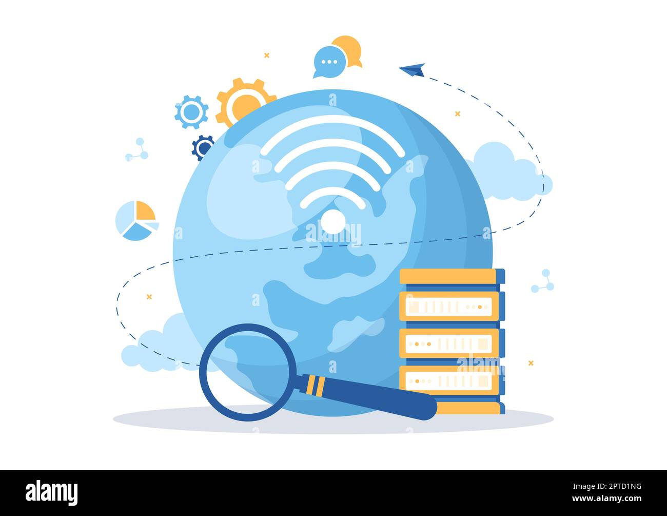 Intranet Internet Network Connection Technology to Share Confidential ...