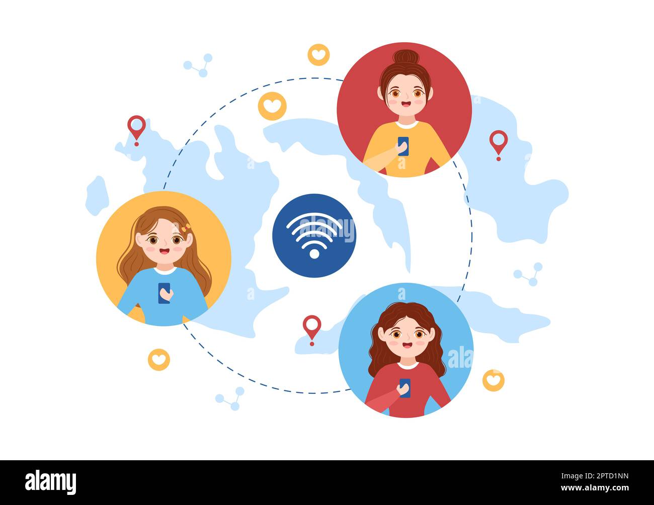 Intranet Internet Network Connection Technology to Share Confidential ...