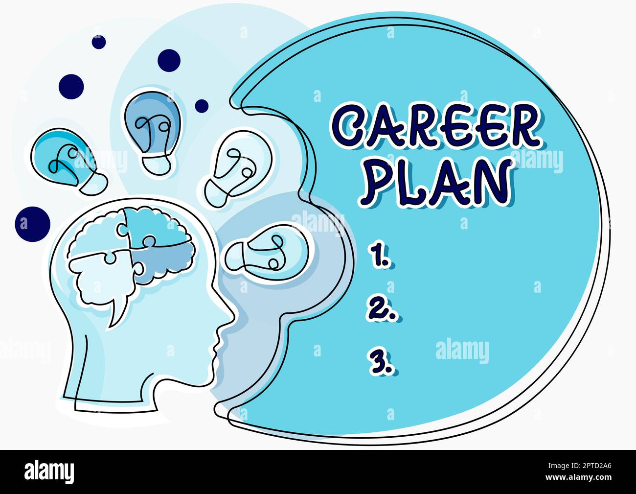 Conceptual display Career Plan, Word for ongoing process where you ...