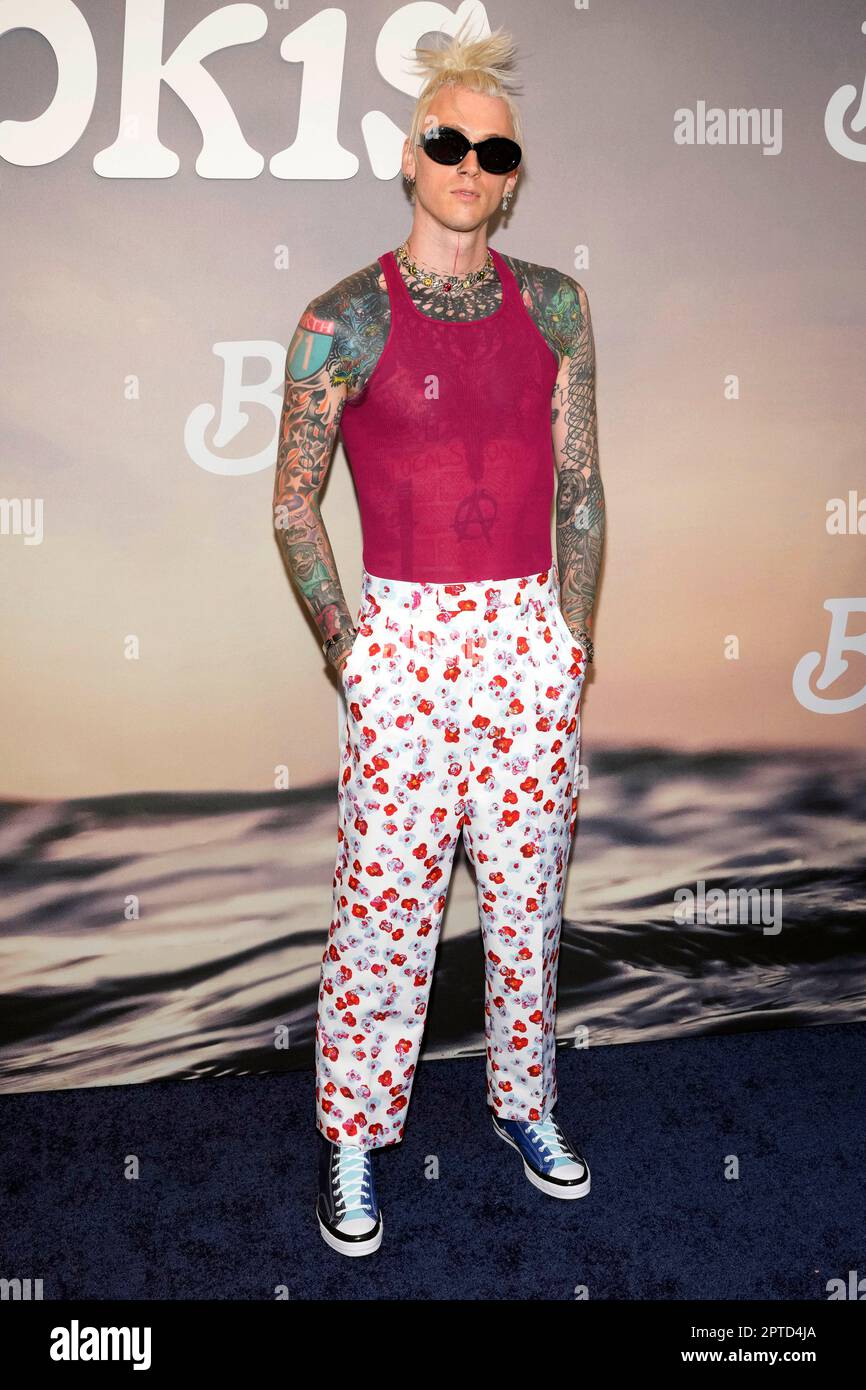 Colson Baker, known professionally as Machine Gun Kelly, attends ...