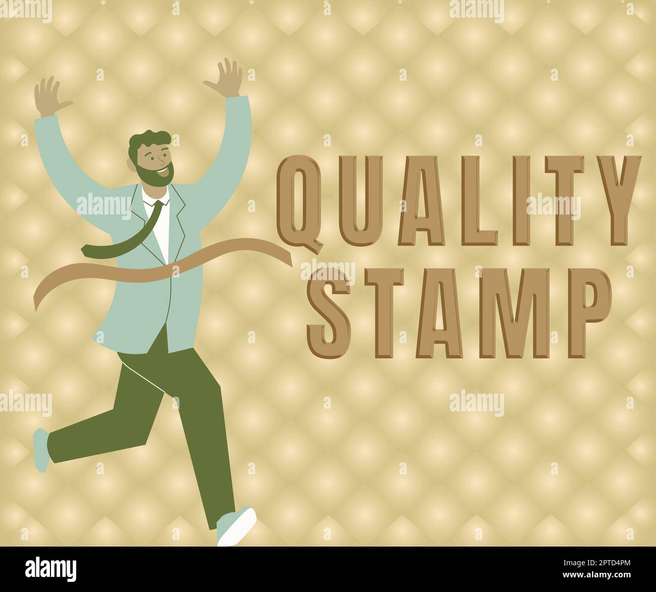 Handwriting text Quality Stamp, Business overview Seal of Approval Good ...