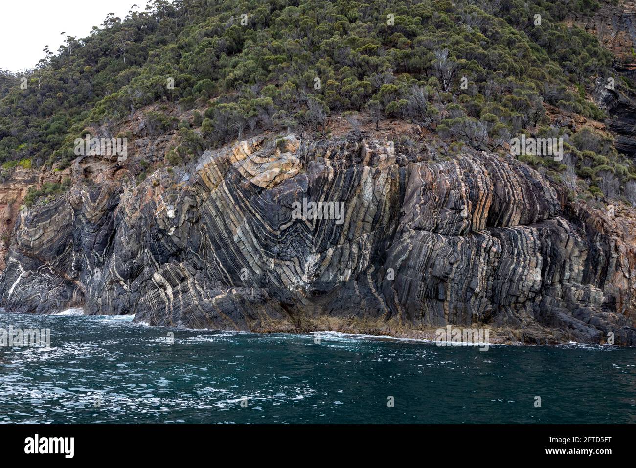 Maria Island, an historic convict settlement, Tasmania, Australia Stock ...