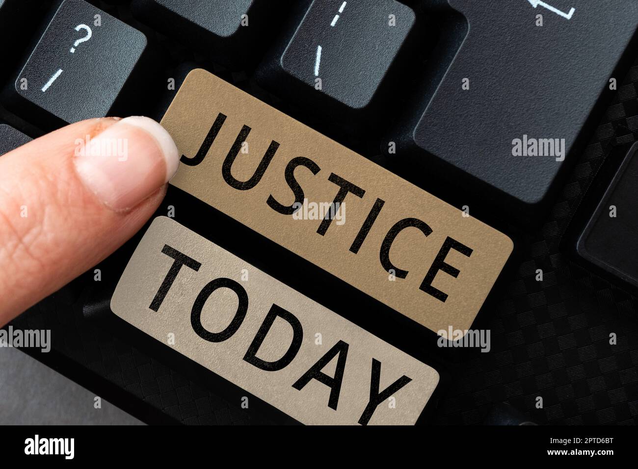 Handwriting text Justice, Conceptual photo use of power as appointed by ...