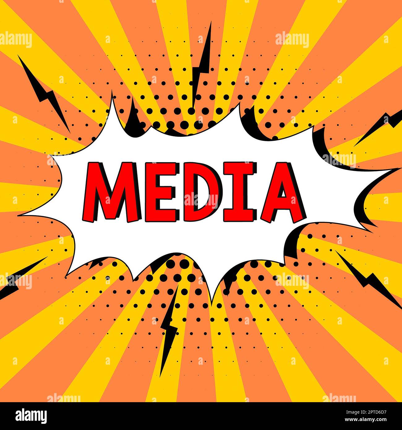 Hand writing sign Media, Conceptual photo communication outlets or ...