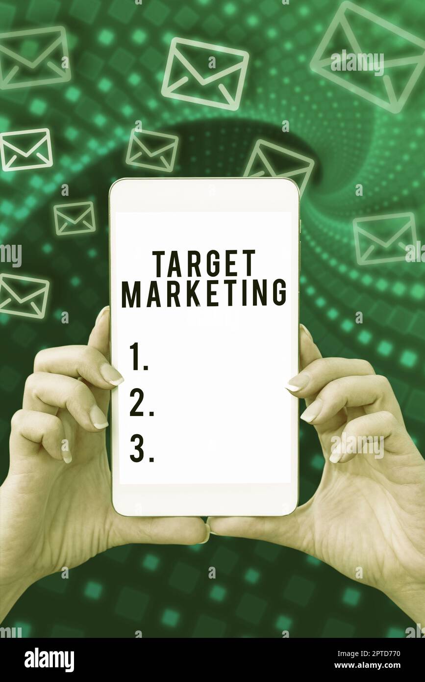 Inspiration showing sign Target Marketing, Business idea Audience goal ... Inspiration showing sign Target Marketing, Business idea Audience goal ...