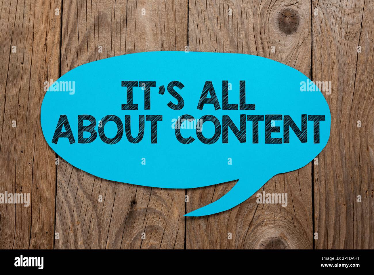 Text caption presenting It S Is All About Content, Internet Concept ...