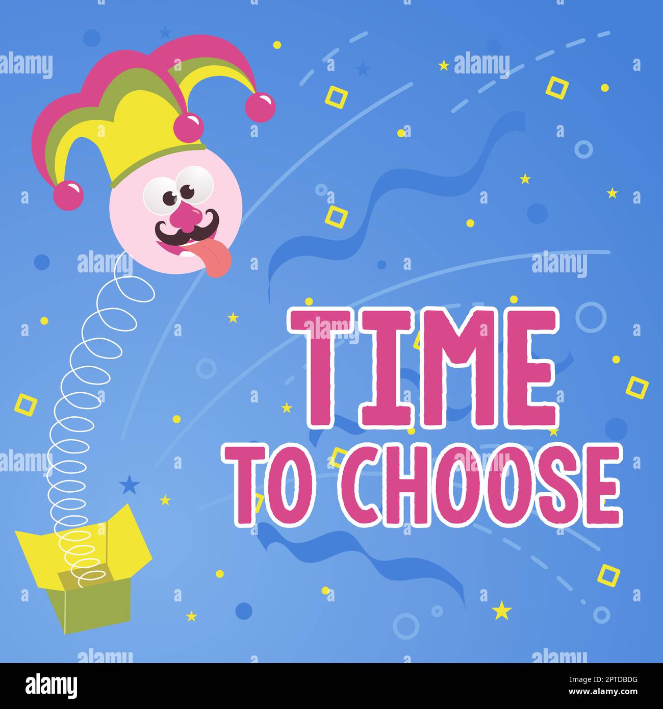 Sign displaying Time To ChooseJudging the merits of multiple options ...