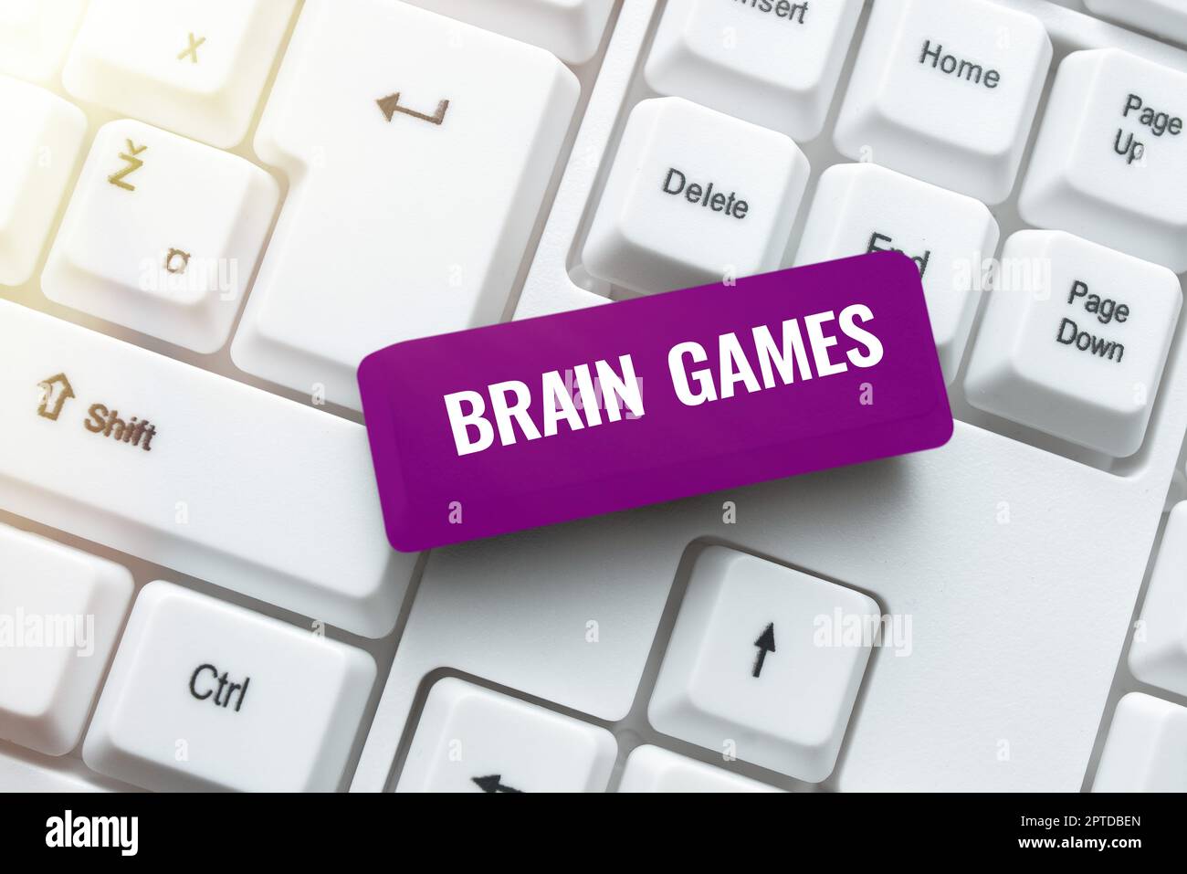 Inspiration showing sign Brain Games, Word Written on psychological ...