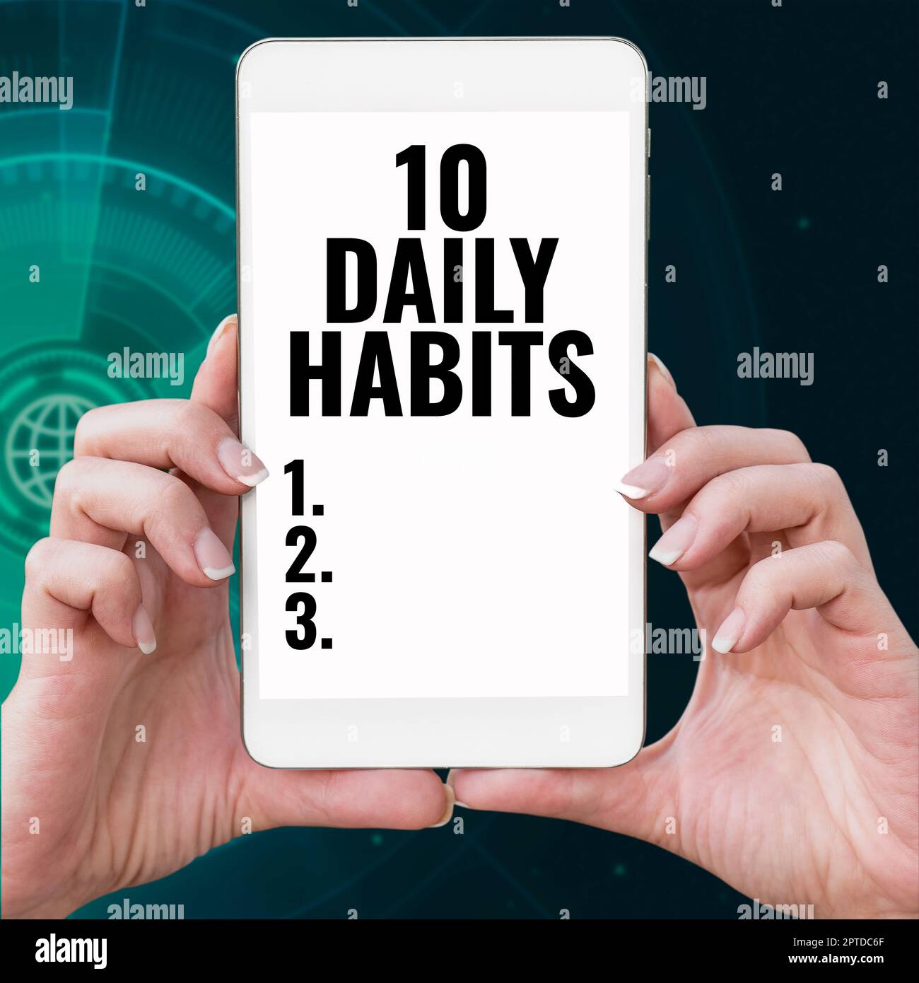 Conceptual display Good Vibes Only, Business overview Healthy routine ...