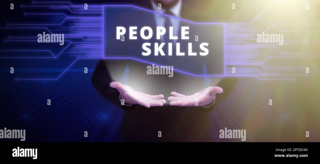 Conceptual display People Skills, Business overview Get Along well ... Conceptual display People Skills, Business overview Get Along well ...