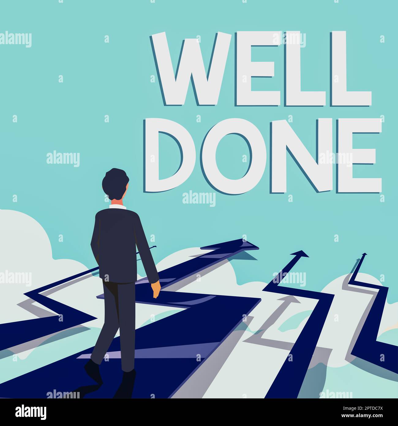 Text sign showing Well Done, Concept meaning Peform accurately and ...