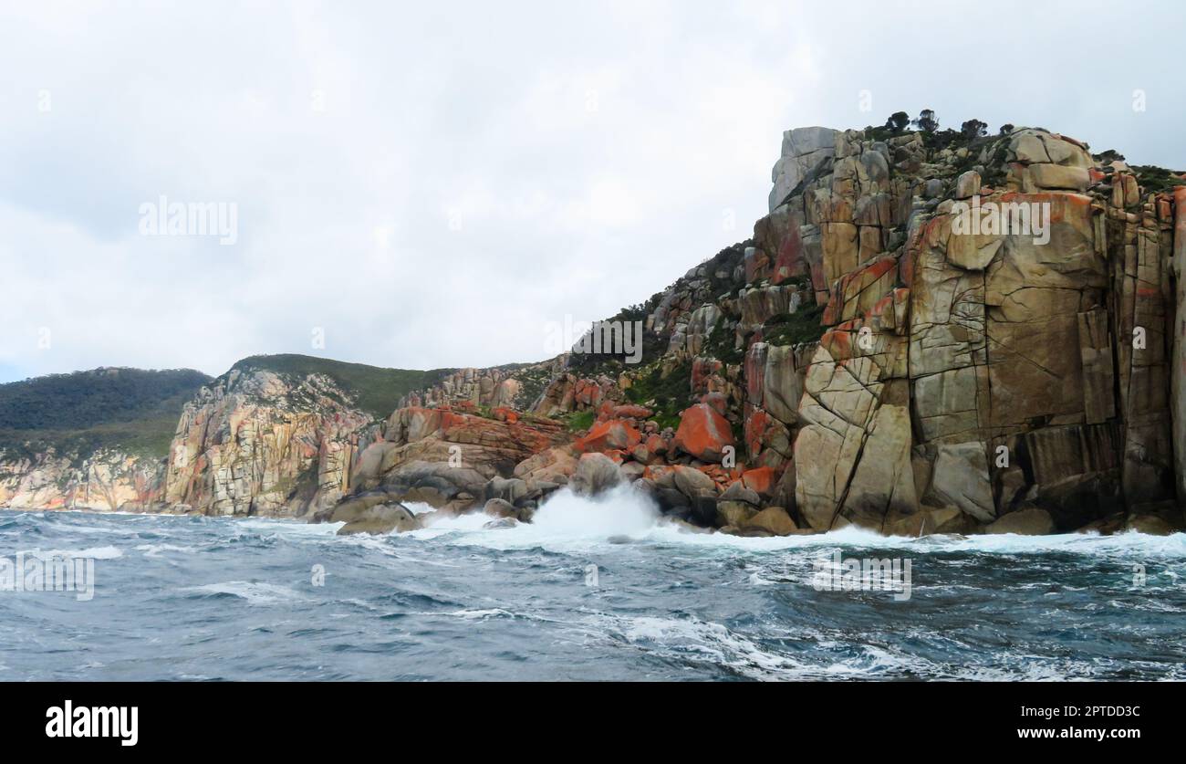 Maria Island, an historic convict settlement, Tasmania, Australia Stock ...