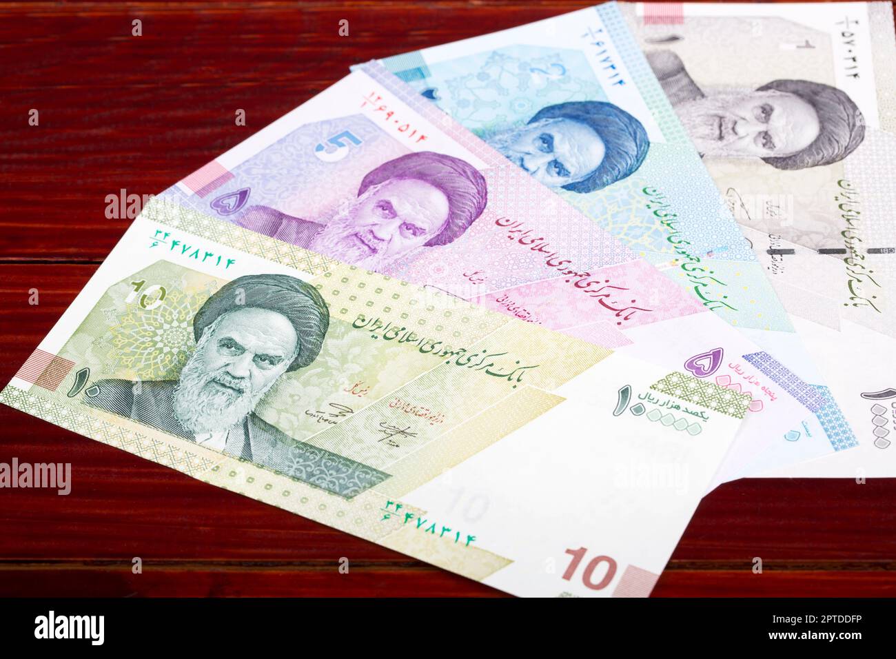 Iranian money - Toman a business background Stock Photo - Alamy