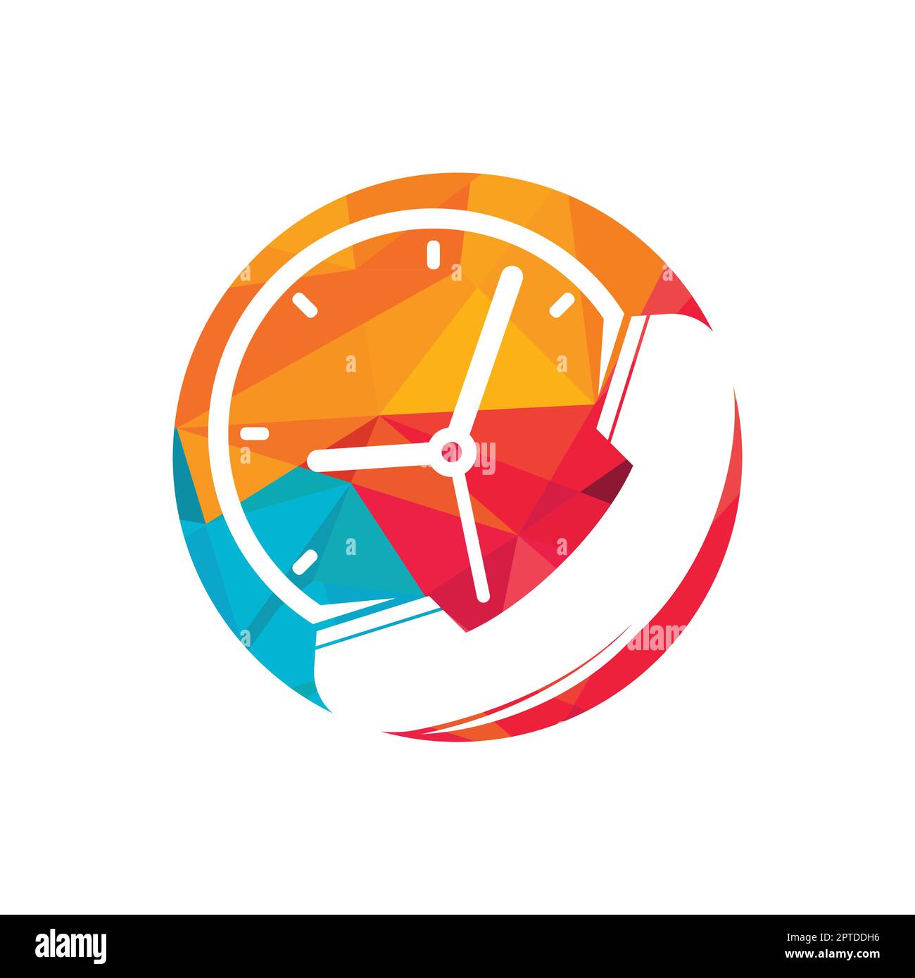 Call time vector logo design template. Support and service logo concept ...