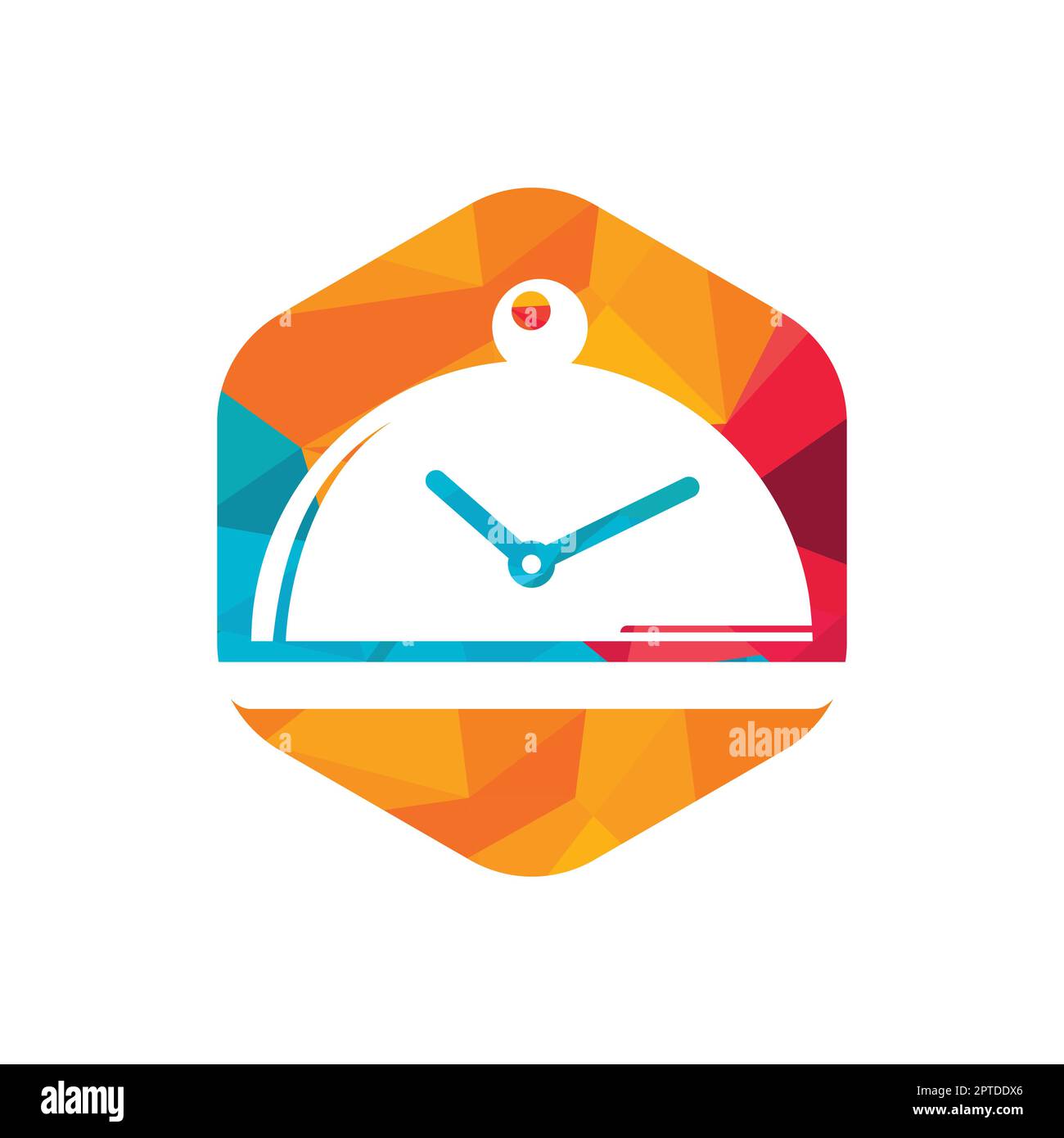 Food time vector logo design template Stock Vector Image & Art - Alamy