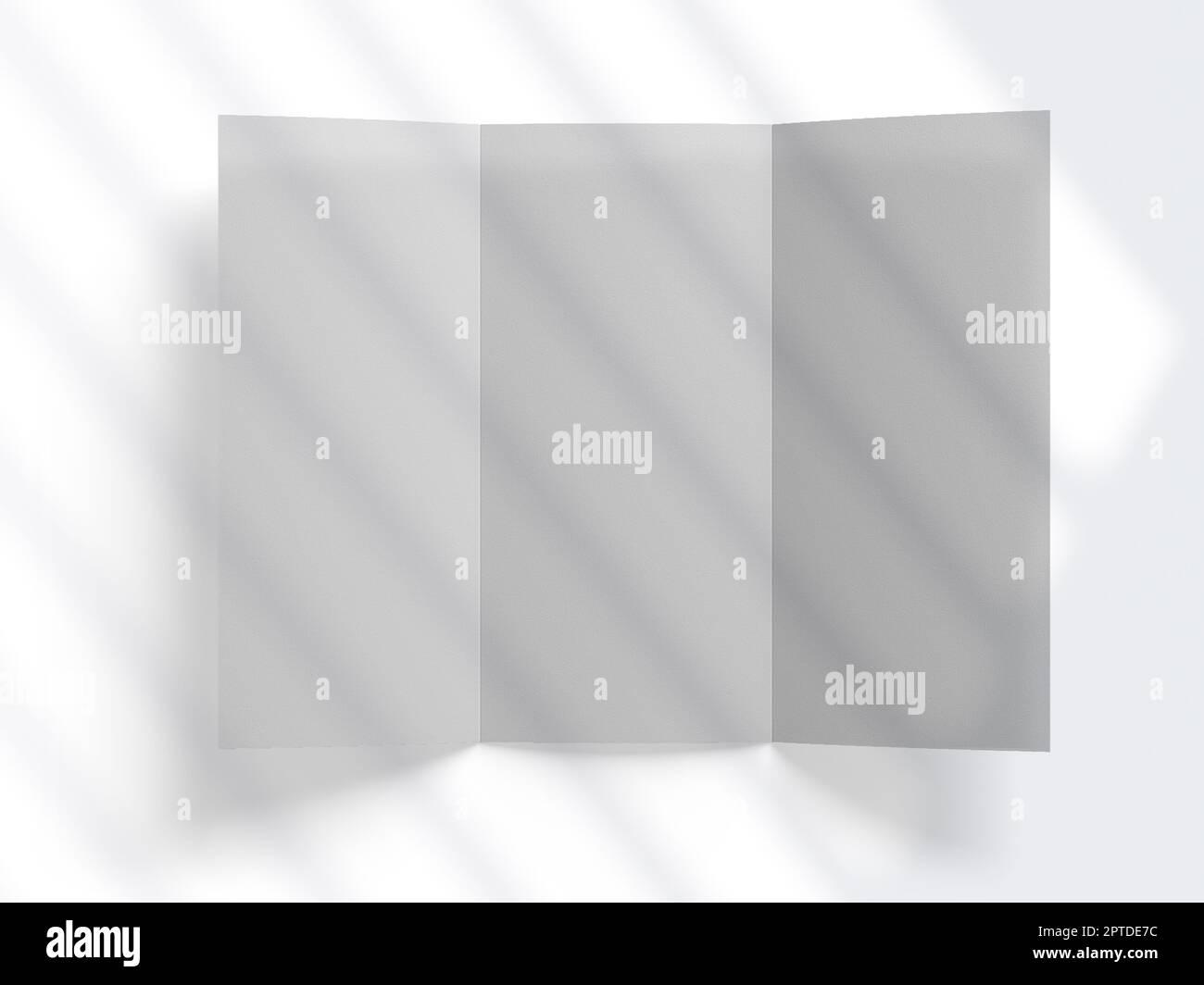 Mockup white paper, 3d illustration, 3d rendering Stock Photo - Alamy