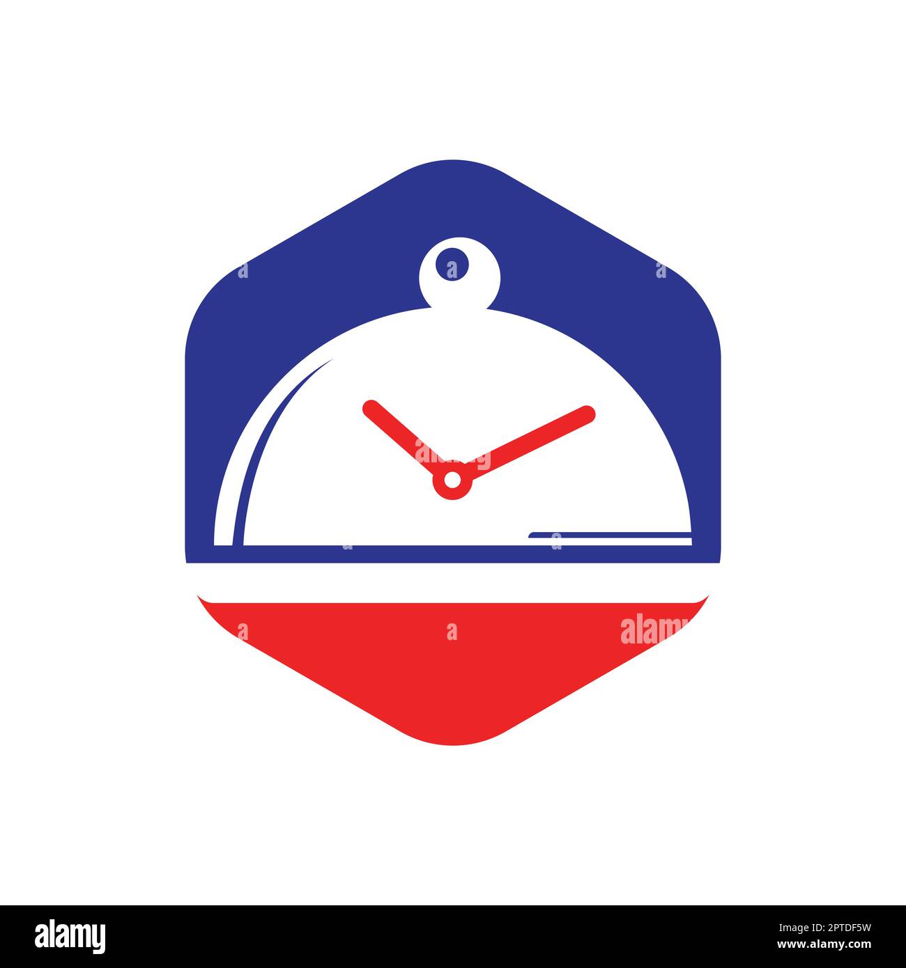 Food time vector logo design template Stock Vector Image & Art - Alamy