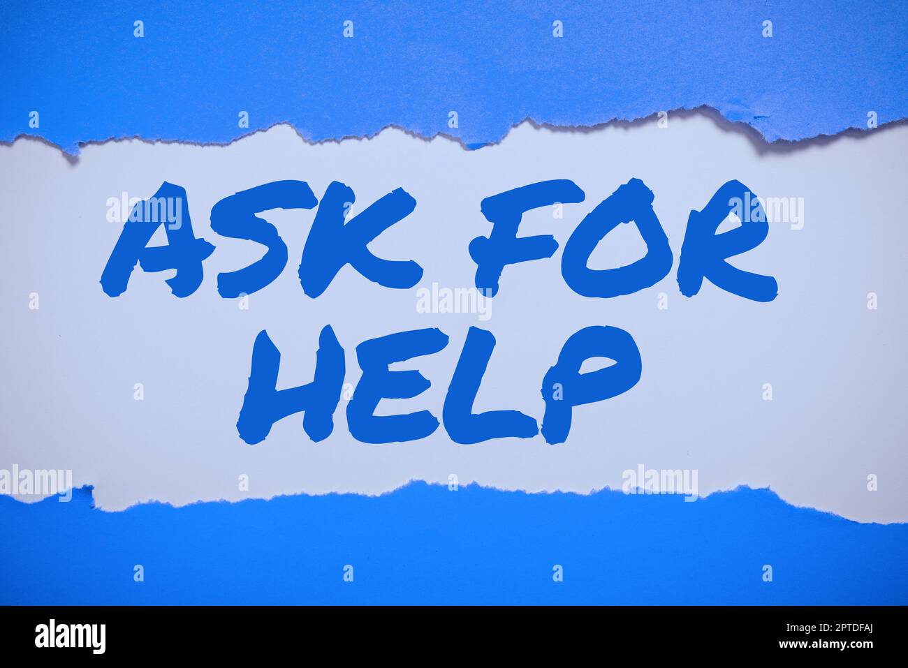 Text caption presenting Ask For Help, Business showcase Request to ...