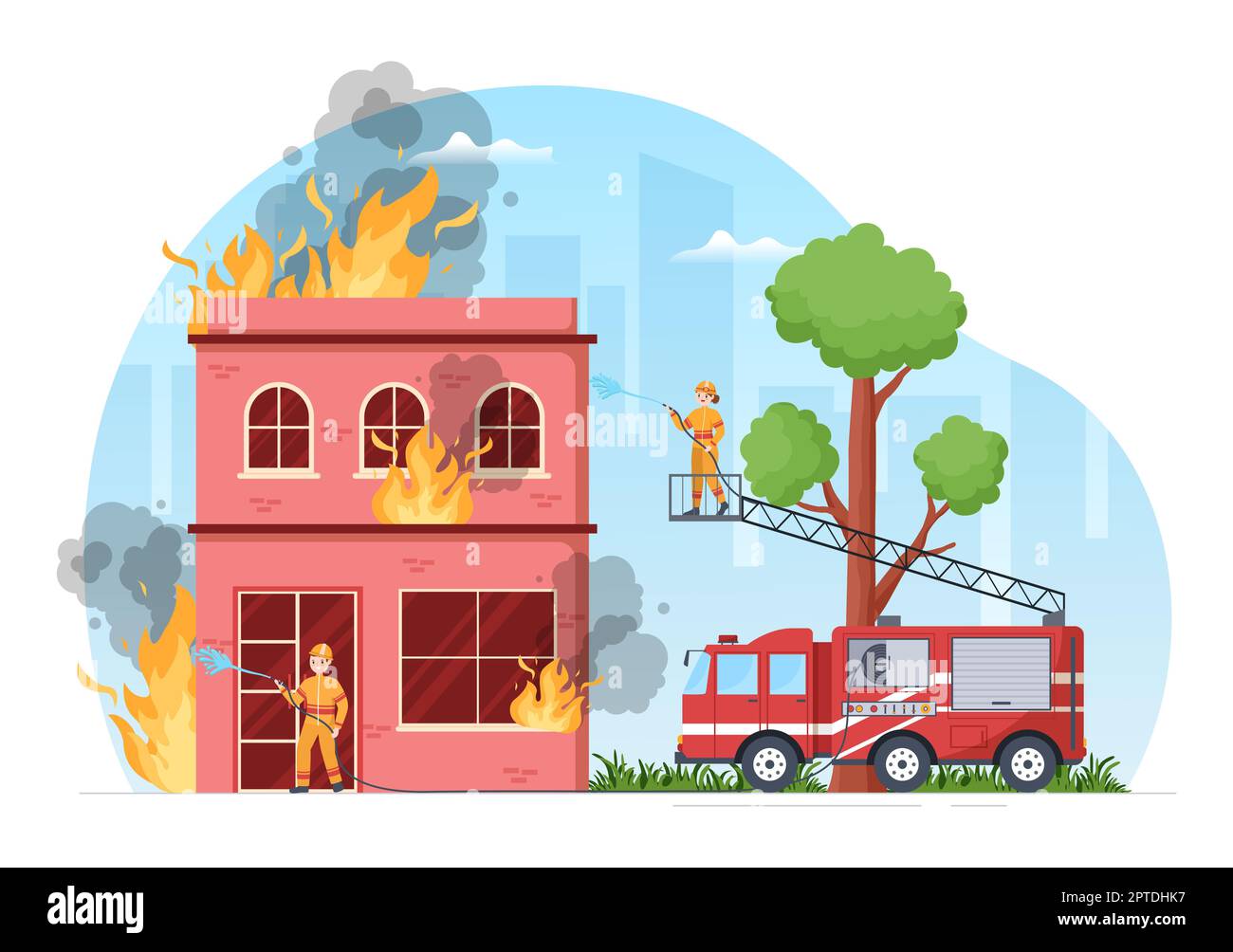 Google Clipart Of Comical Fire Marshal