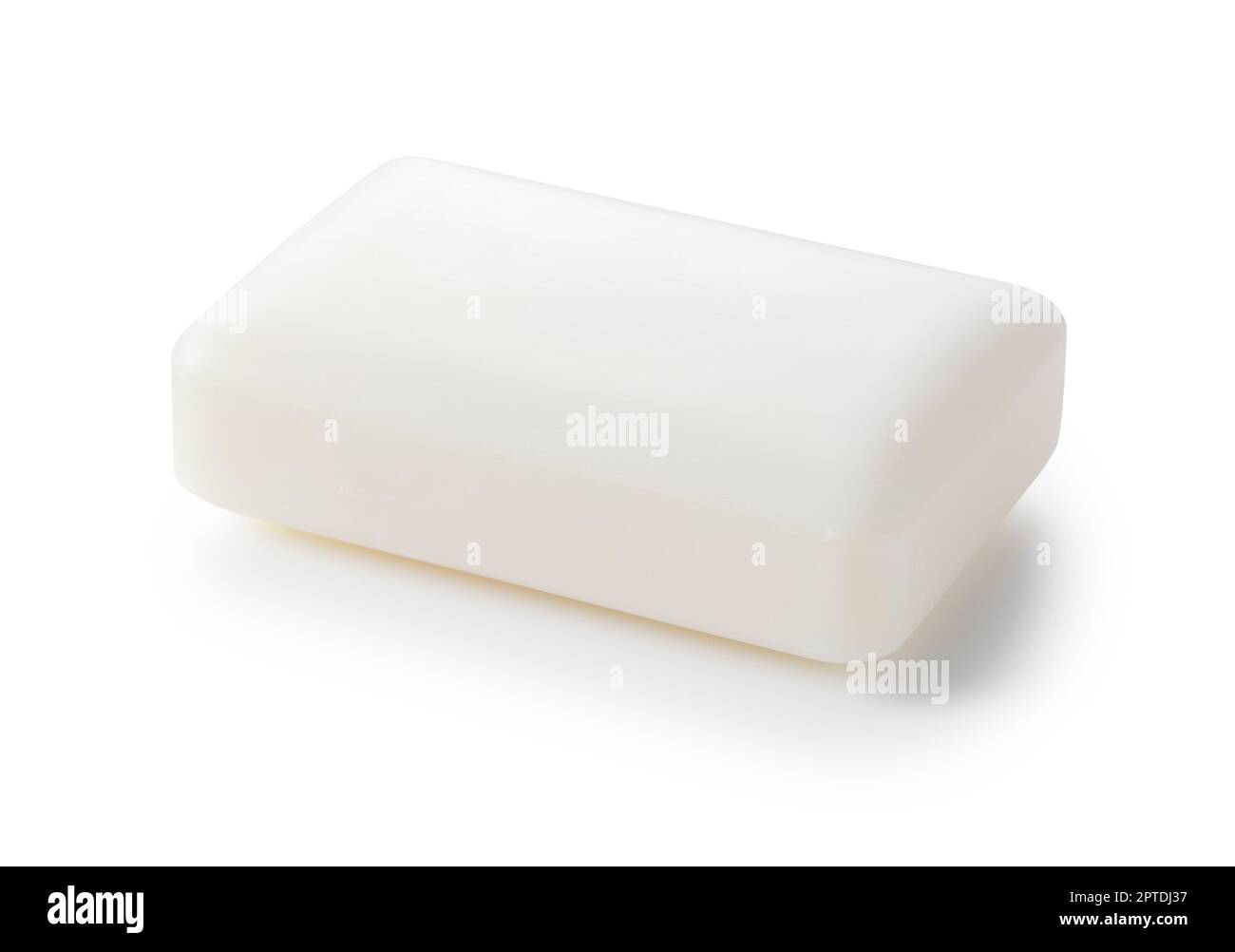 White solid soap placed on a white background Stock Photo - Alamy