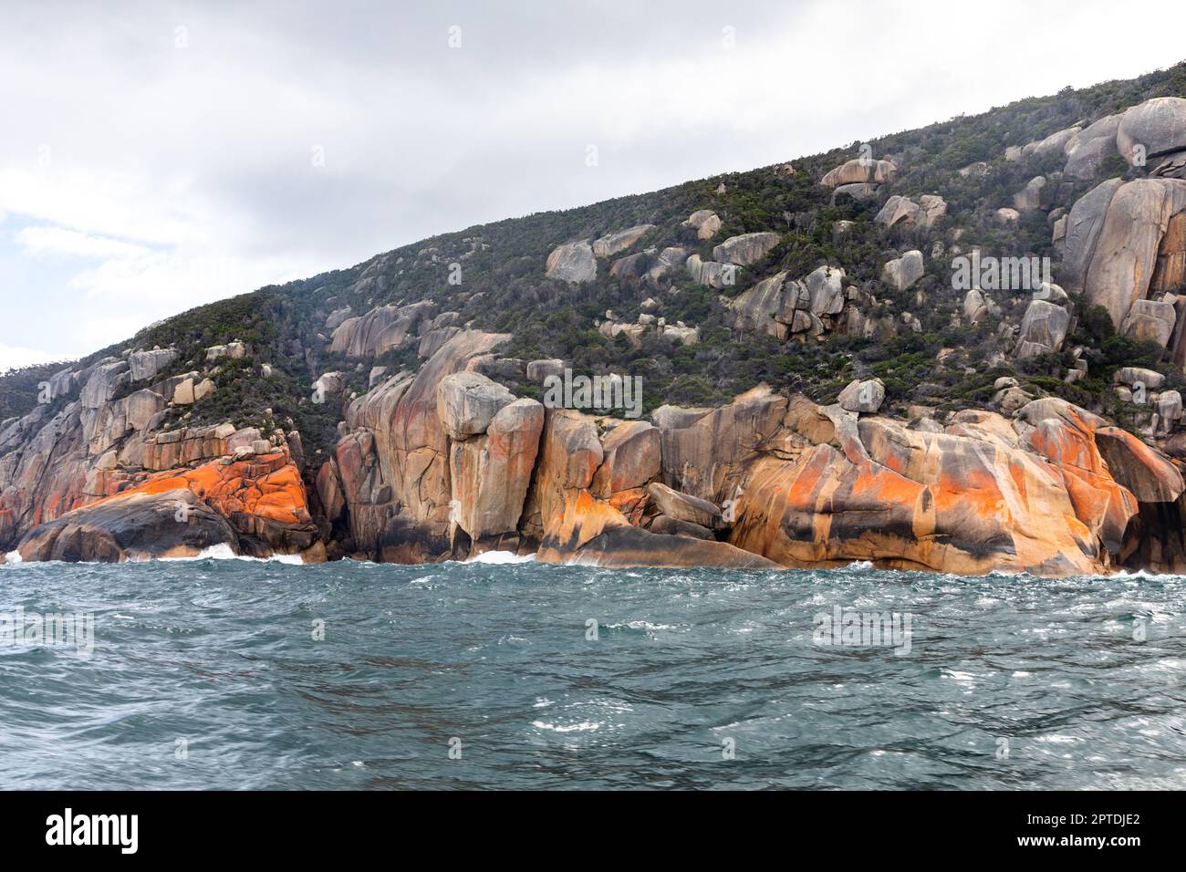 Maria Island, an historic convict settlement, Tasmania, Australia Stock ...
