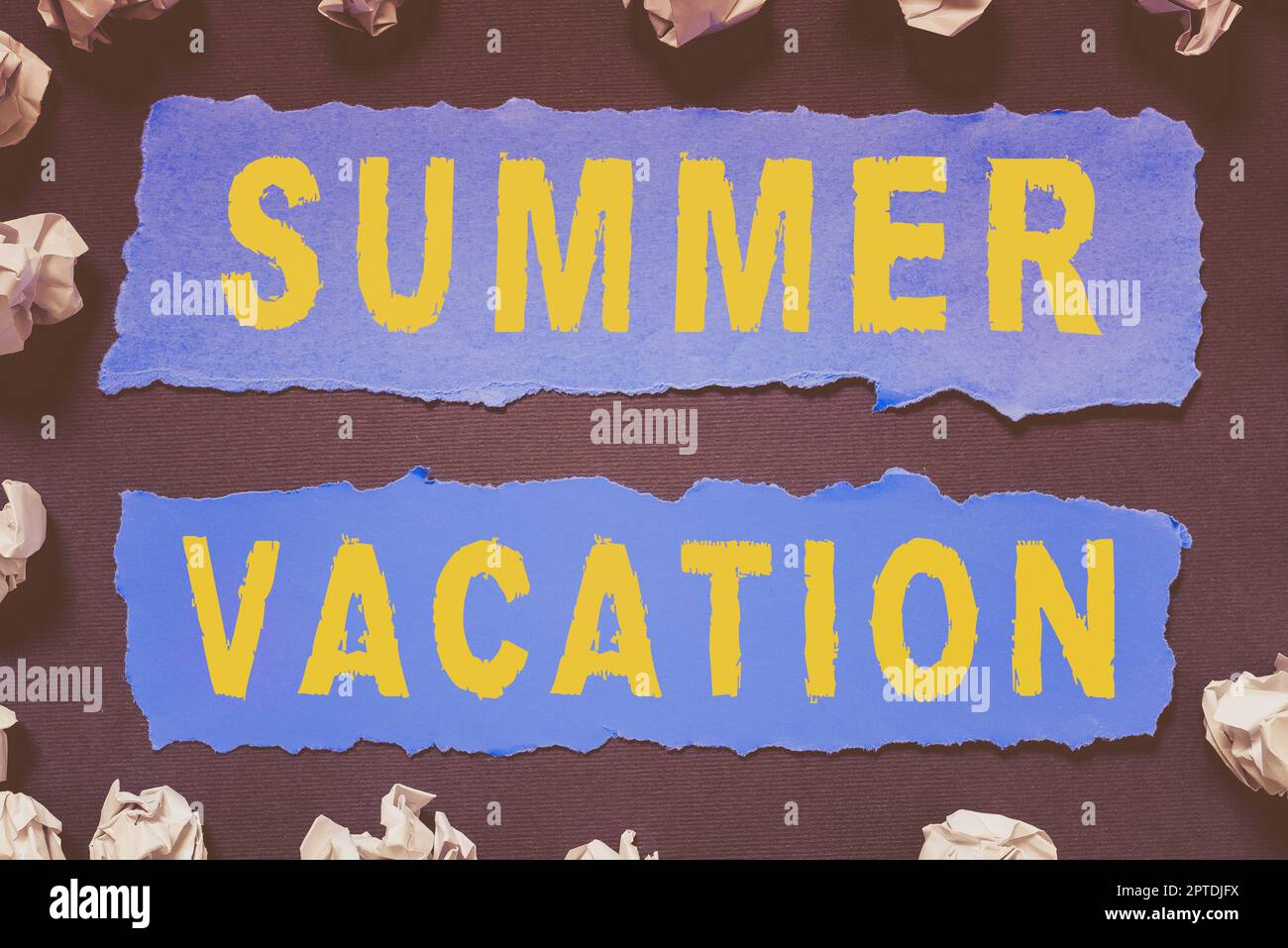 Inspiration showing sign Summer Vacation, Business approach several ...