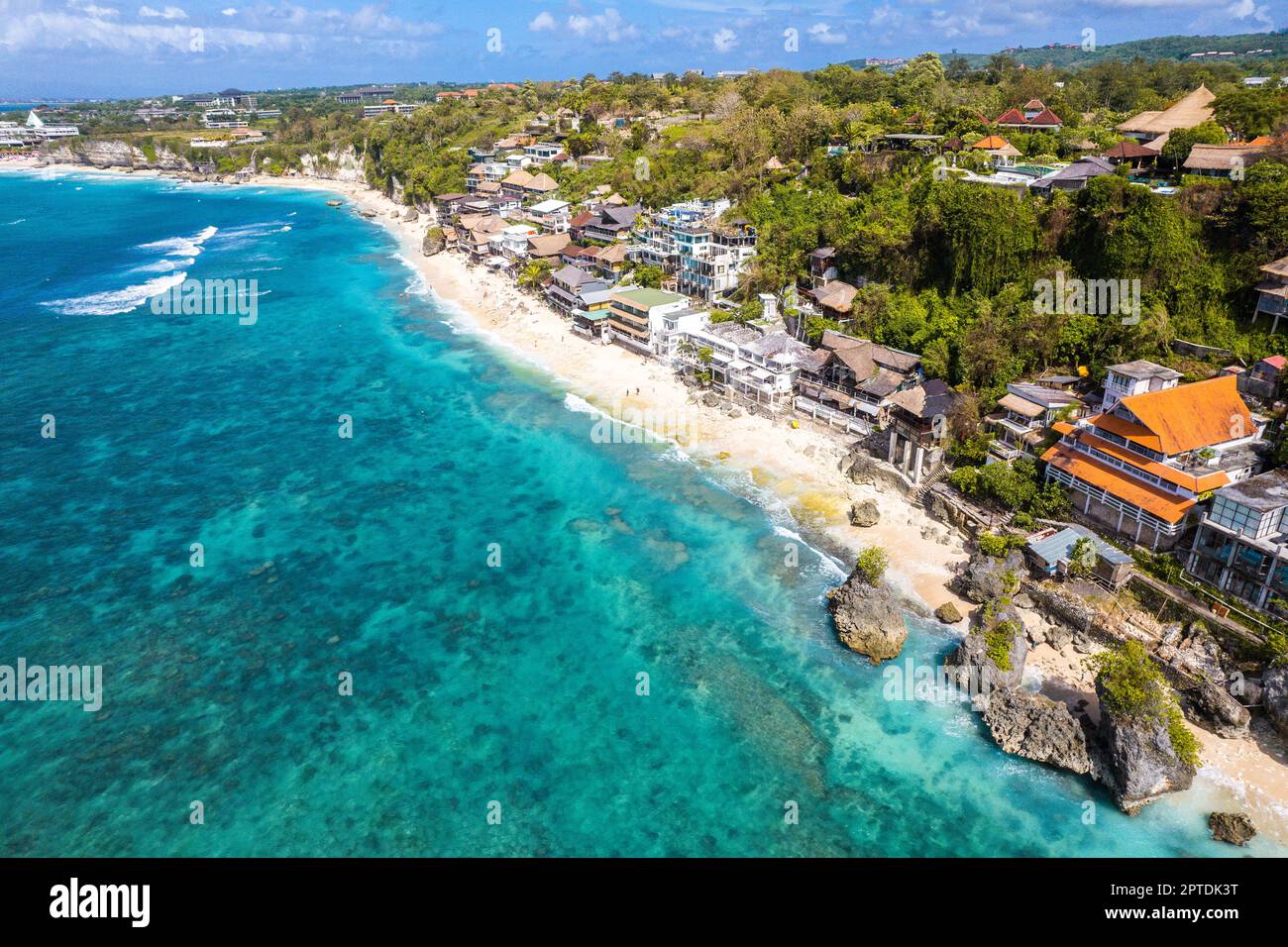 Aerial view of Bingin beach in Bali, Indonesia Stock Photo - Alamy