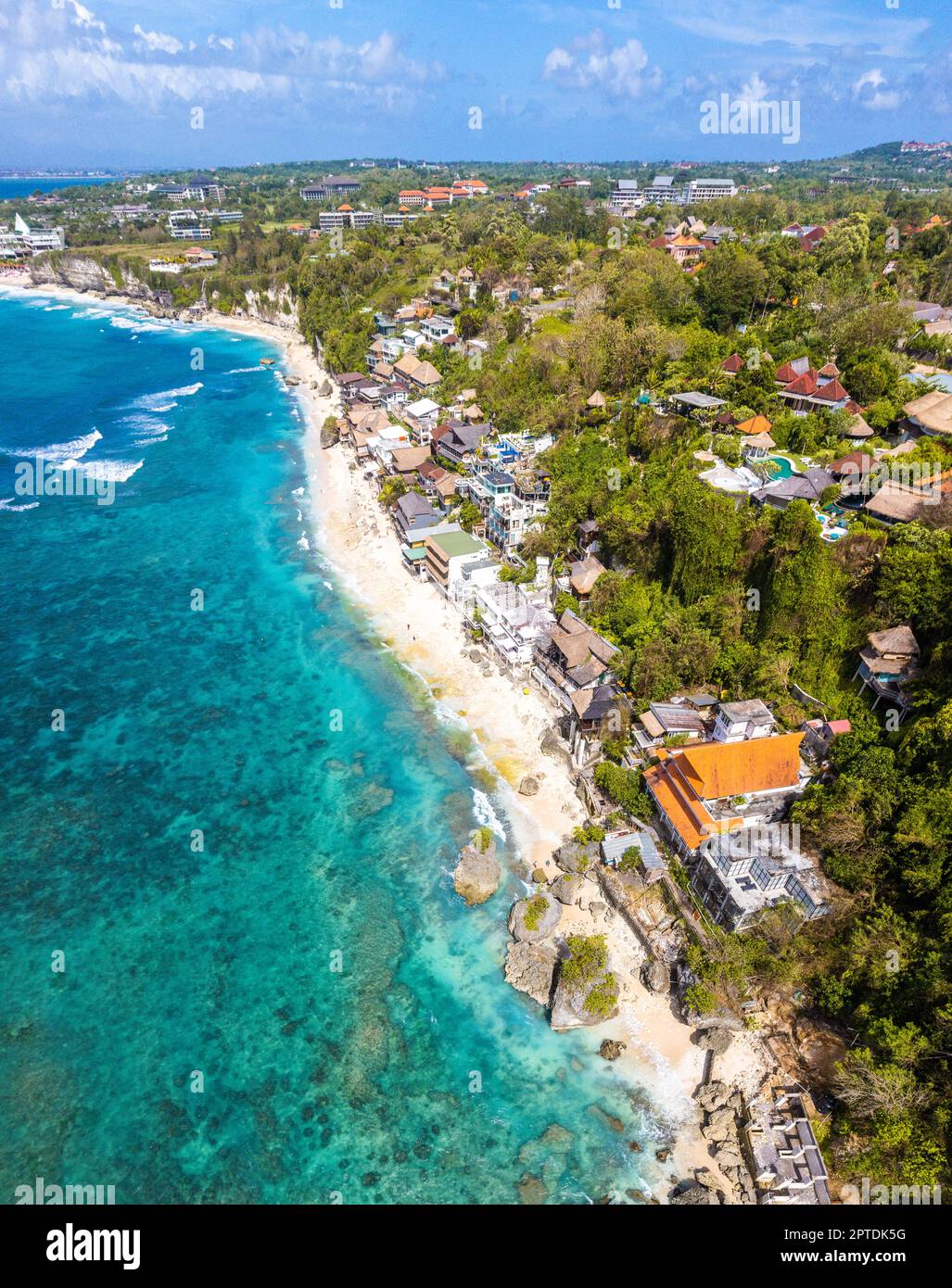 Aerial view of Bingin beach in Bali, Indonesia Stock Photo - Alamy