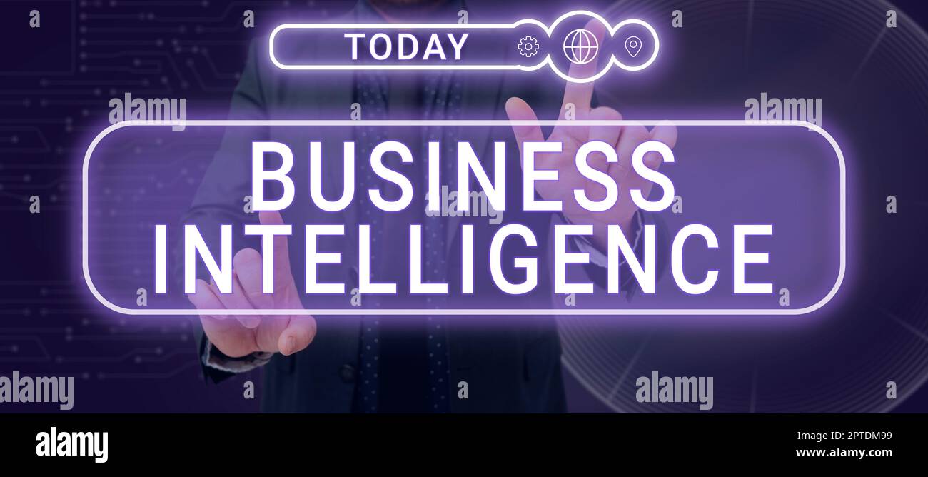 Sign displaying Business Intelligence, Concept meaning Best Practice of ... Sign displaying Business Intelligence, Concept meaning Best Practice of ...