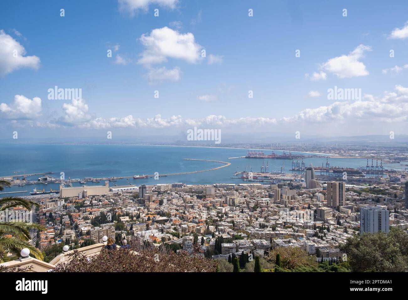 The cityscape of Haifa city and metropolitan area Stock Photo - Alamy