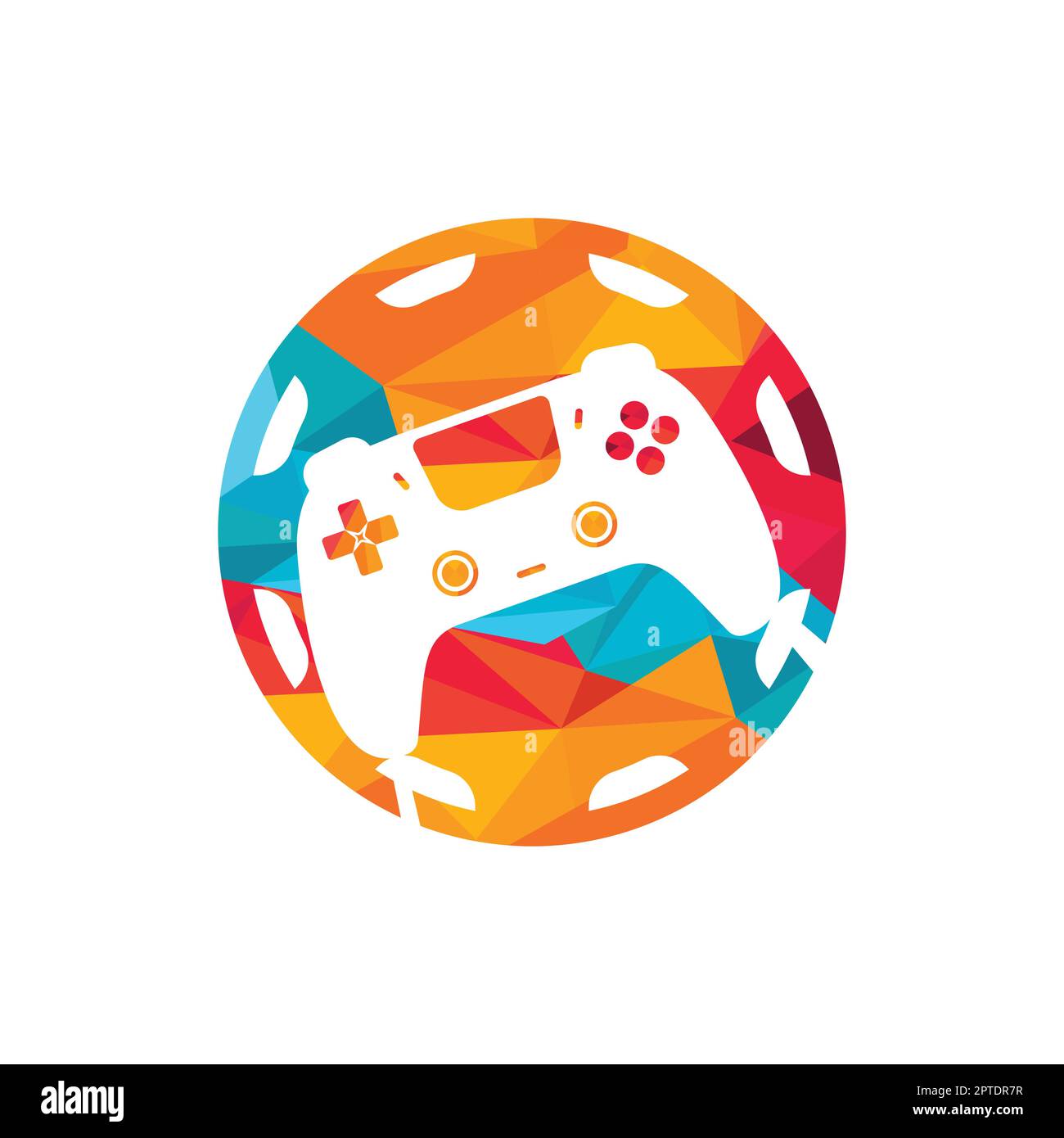 Game console repair vector logo design template Stock Vector Image ...