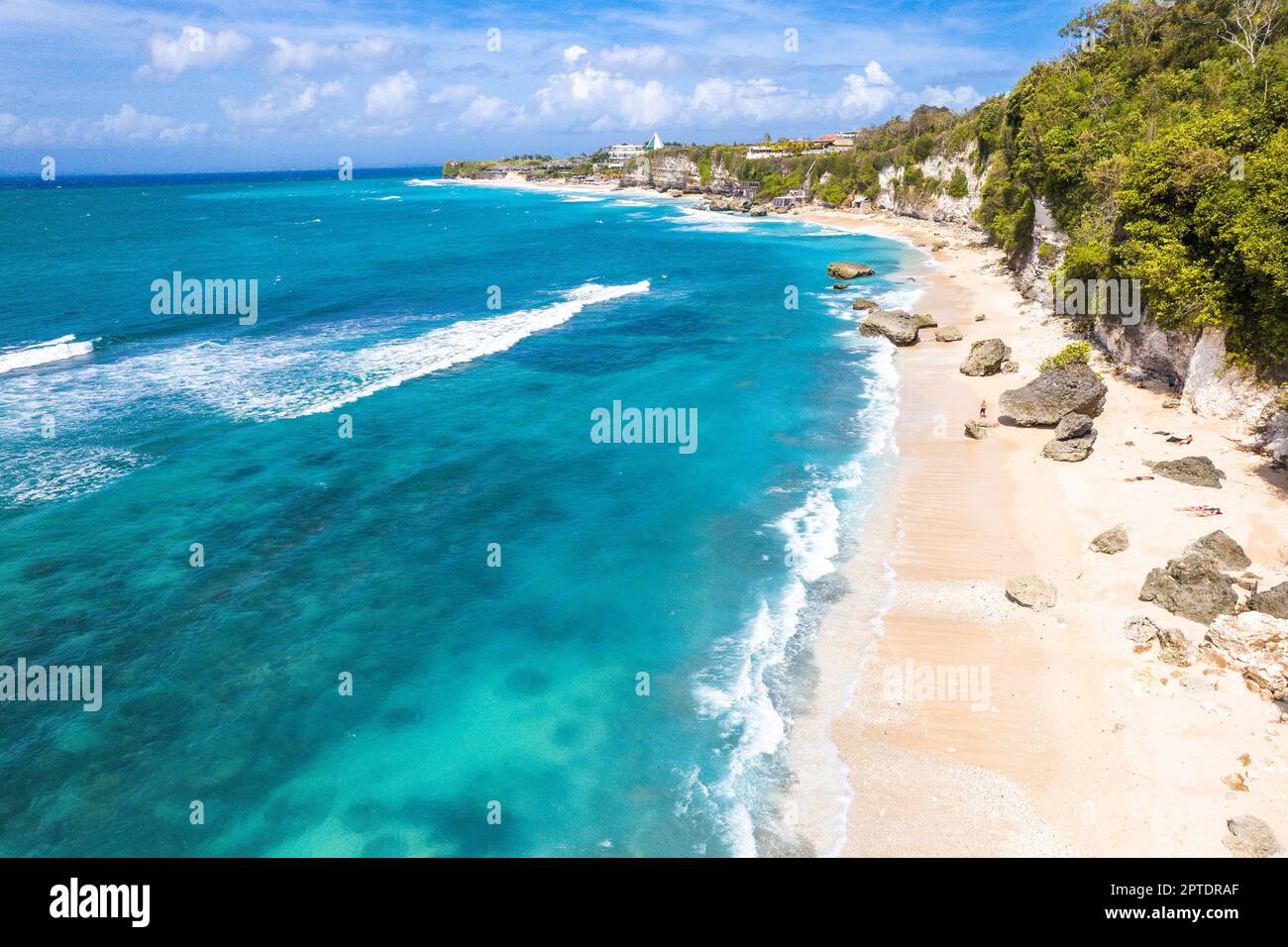 Aerial view of Bingin beach in Bali, Indonesia Stock Photo - Alamy